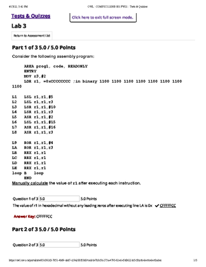 ISA Notes - Instruction Set Architecture (ISA): Describes the ...
