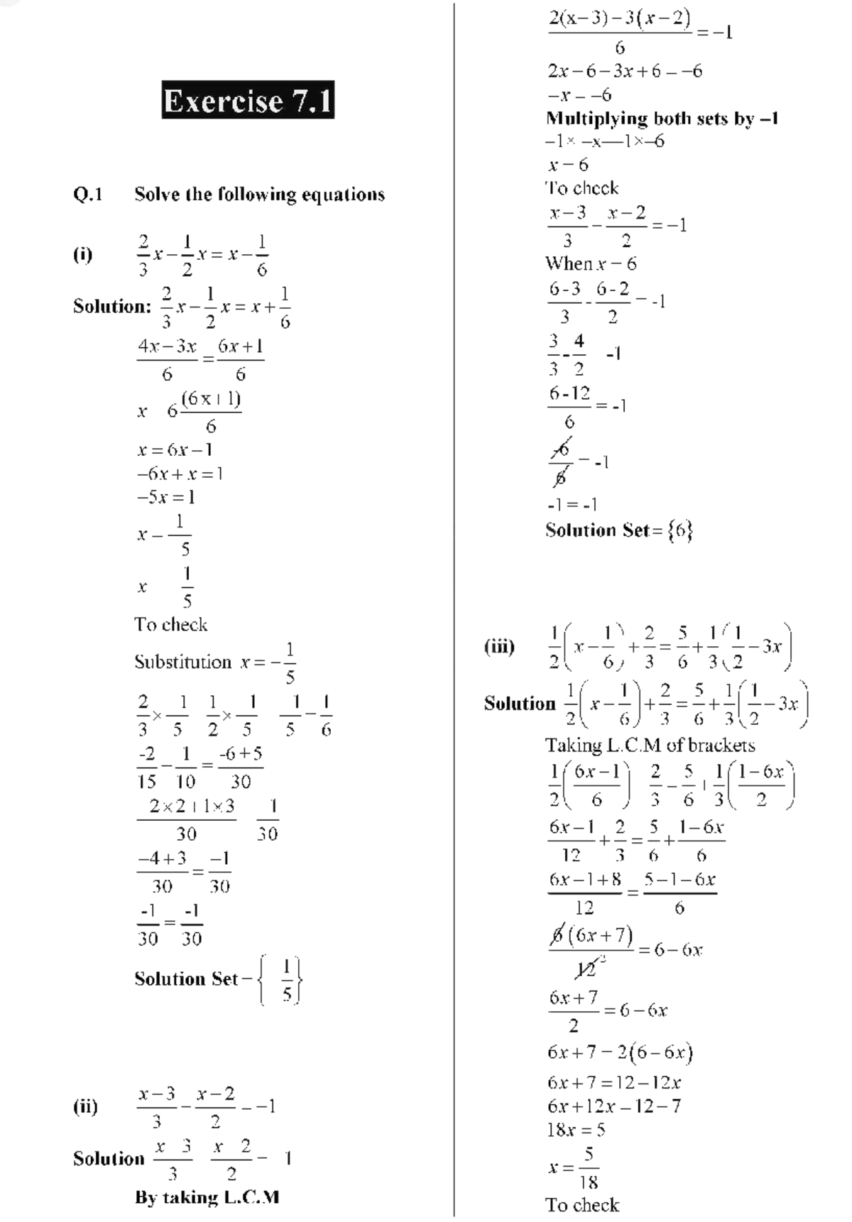 9th math Chapter 7 (7 - maths - Applied Mathematics - Studocu