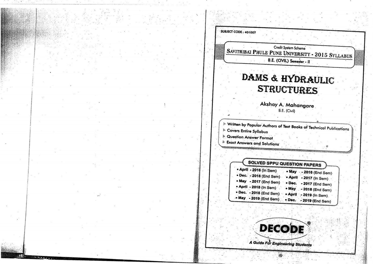 Dhs decode - All is well - Civil Engineering - Studocu