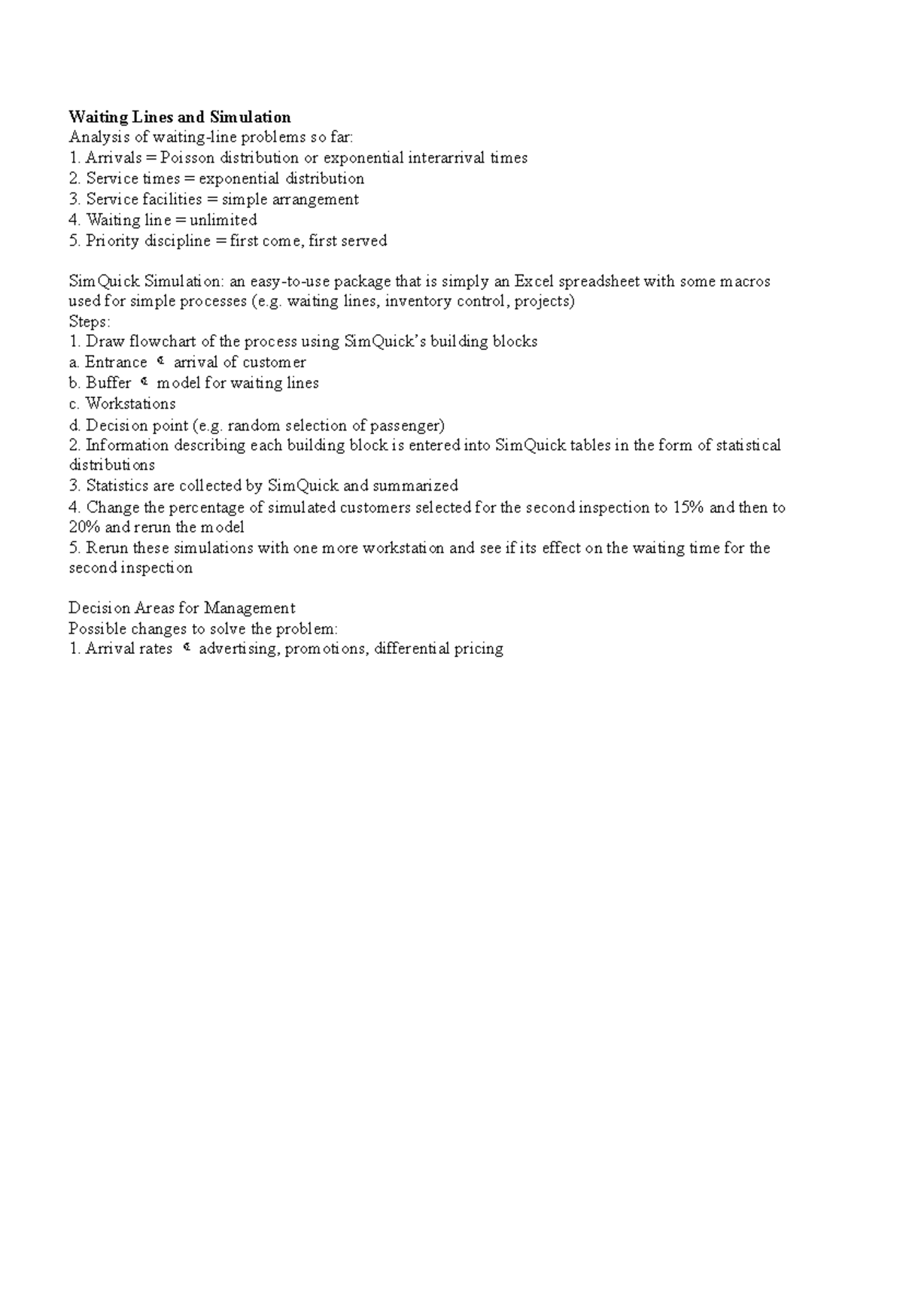 Waiting Lines and Simulation - Waiting Lines and Simulation Analysis of waiting-line problems so ...