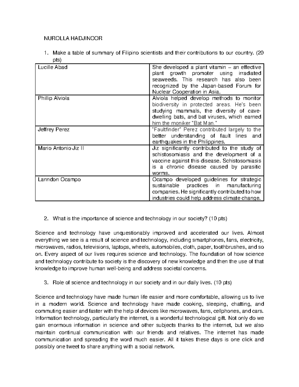WEEK 2. Asynchronous Learning- Hadjinoor - NUROLLA HADJINOOR Make a ...