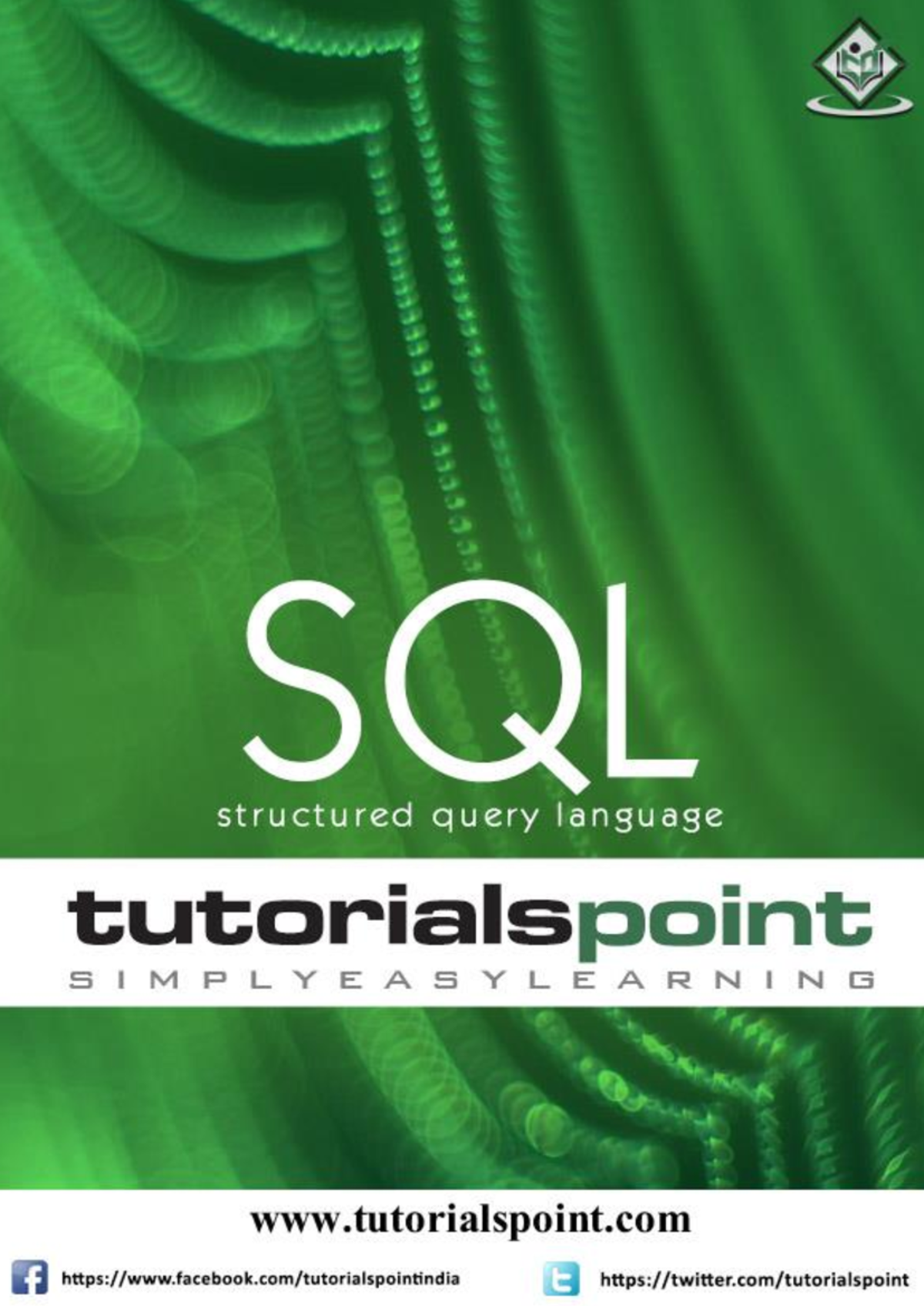 Tutorial for SQL - Sql - i i About the Tutorial SQL is a database ...