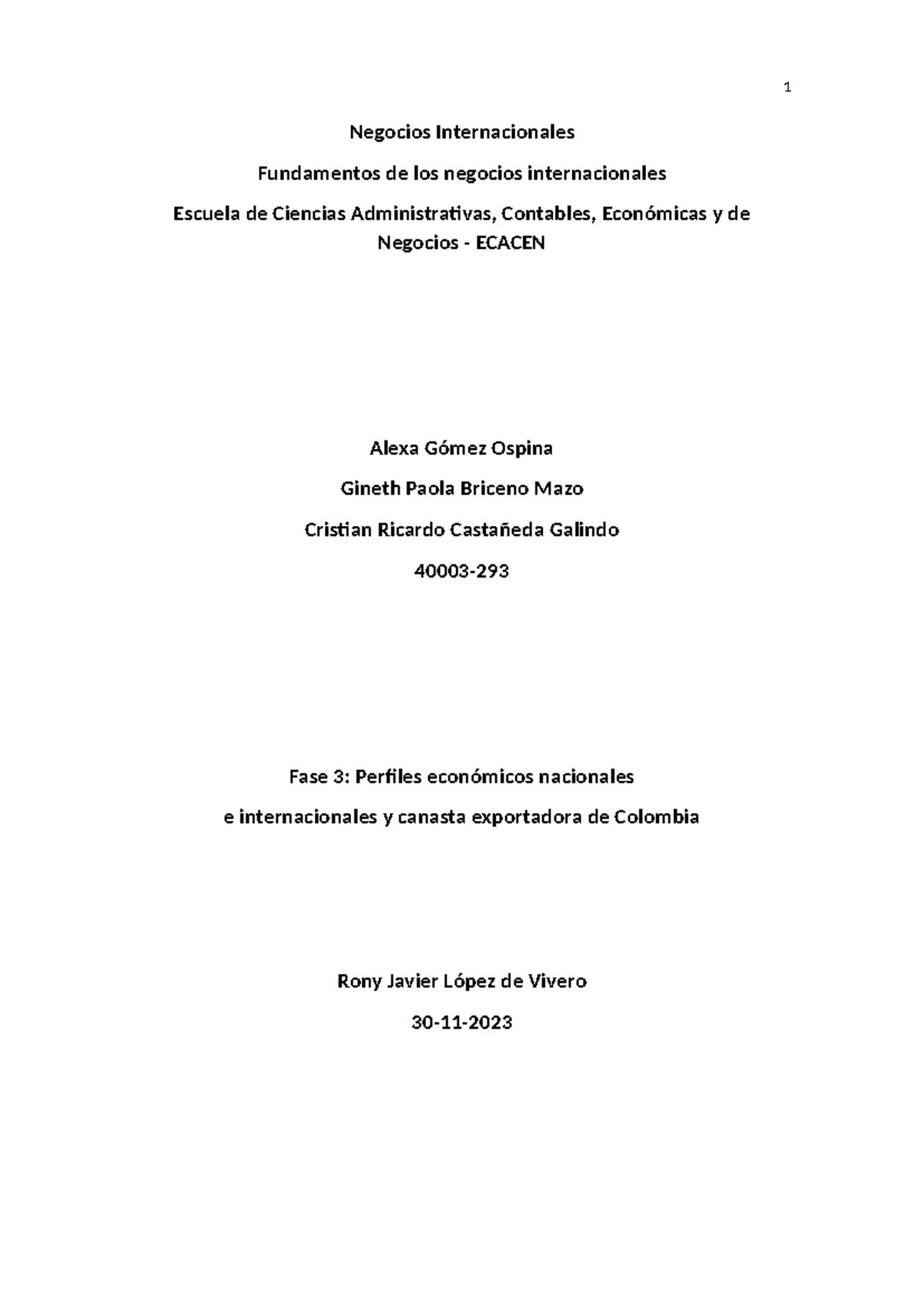 Fundamentos Negocios 2 Negocios Internacionales Fundamentos De Los