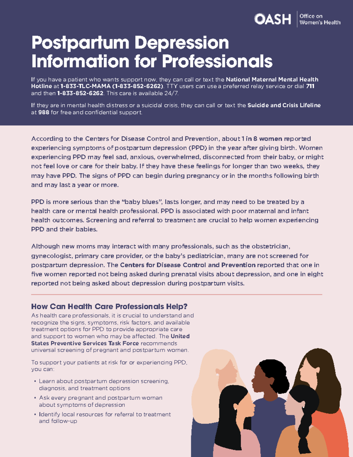 7 Postpartum-Depression-Information-for-Professionals ADA Final ...