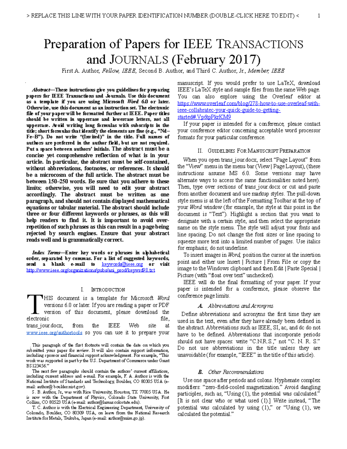 Ieee - Abstract—These instructions give you guidelines for preparing ...