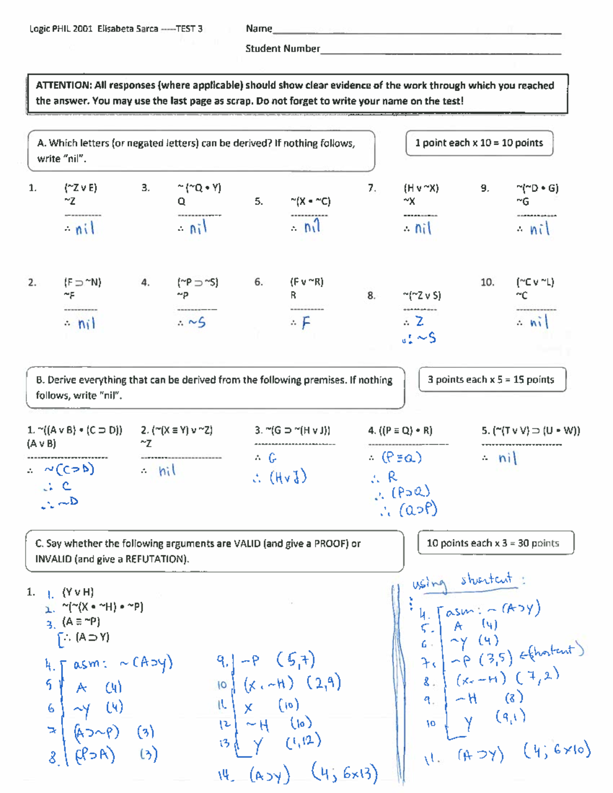 Test 3 W17 Answers With Answer Phil 2001 Warning Decodescan Unexpected Mcu Data