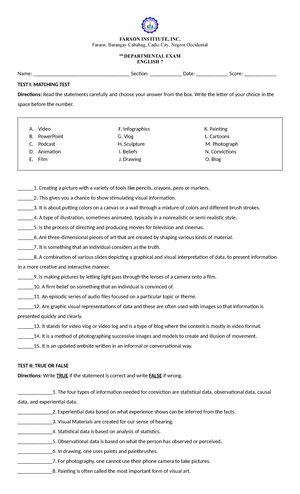 5th DP - FARAON INSTITUTE, INC. Faraon, Barangay Cabahug, Cadiz City ...