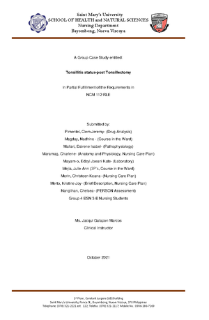 MP-LEC - microbiology and parasitology lecture notes - MICROBIOLOGY AND ...