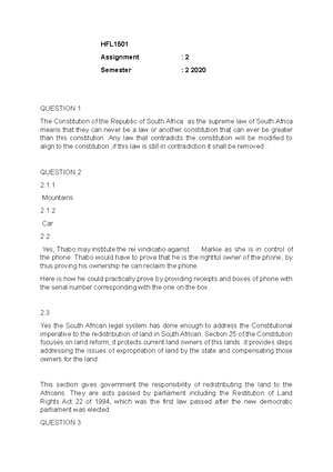 Par 1501 - assignment - INTRODUCTION TO PARALEGAL STUDIES 1501 09 MARCH ...