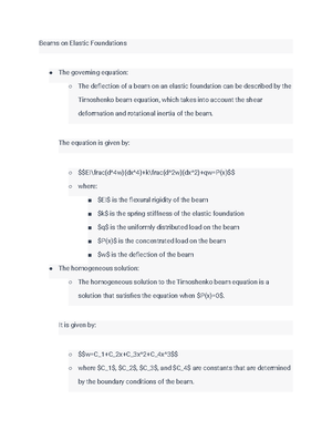 Chapter 9 Notes - Axisymmetric Bending of Cylindrical Shells Bending ...