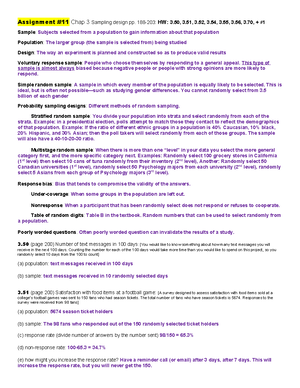 PY 211 Quiz#1 - Practice quiz with solutions for elementary statistical ...