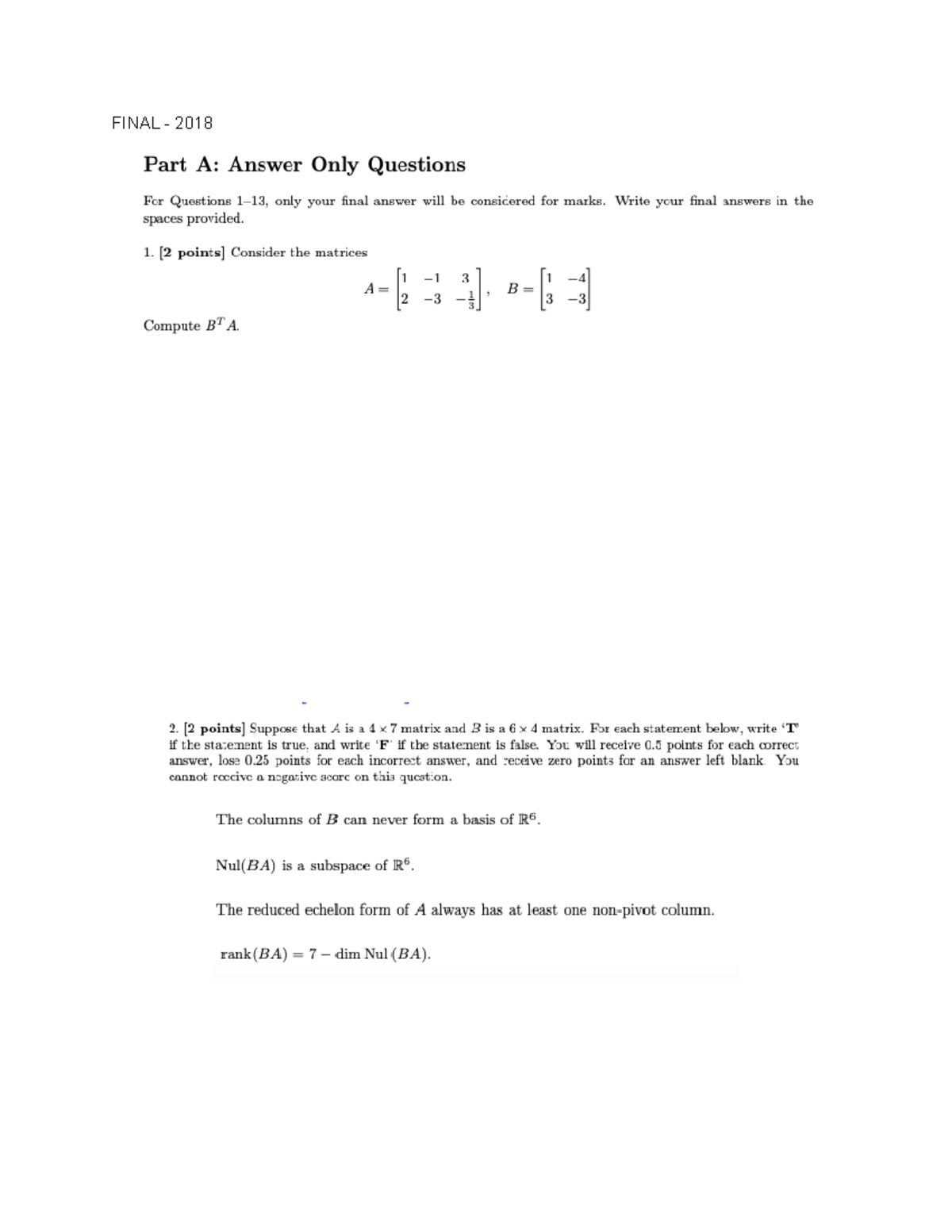 MAT 1302 Final exam for 2018, 2017, 2016 - MAT1302 - FINAL - FINAL ...