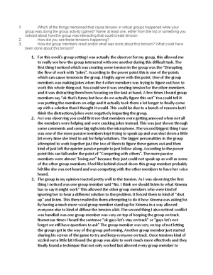 Anti- Oppression Reflection - In-Class Group Reflection: Anti ...