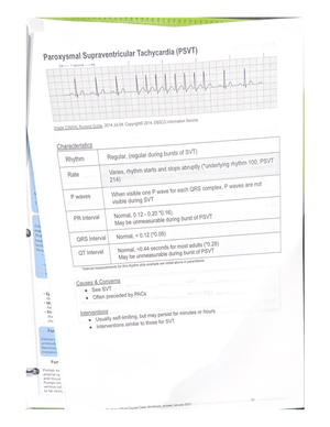 Cardiac case study - NURS 2245 Unfolding Case 1 SCENARIO 1 History of ...
