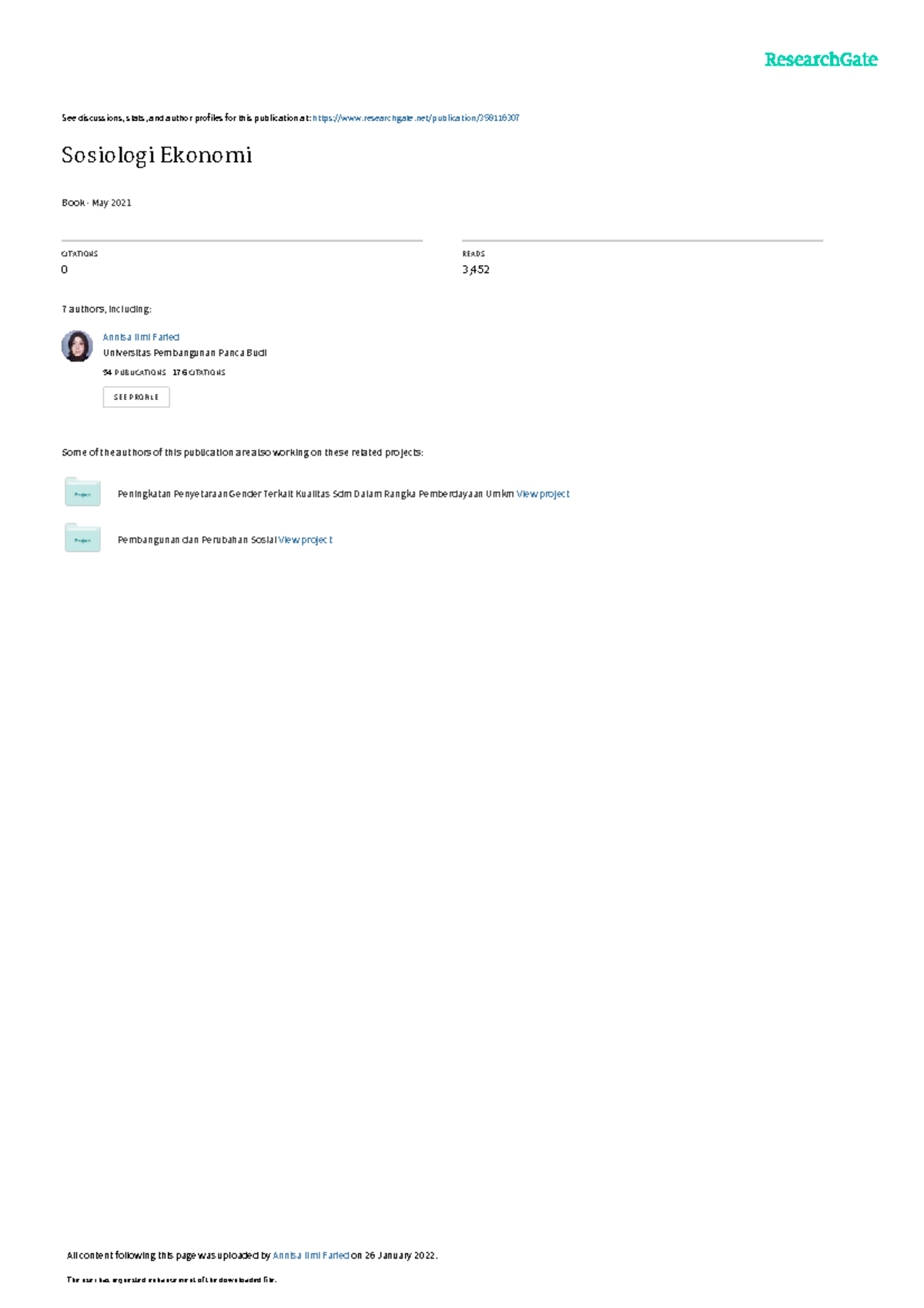 E Book Sosiologi Ekonomi mj - See discussions, stats, and author ...