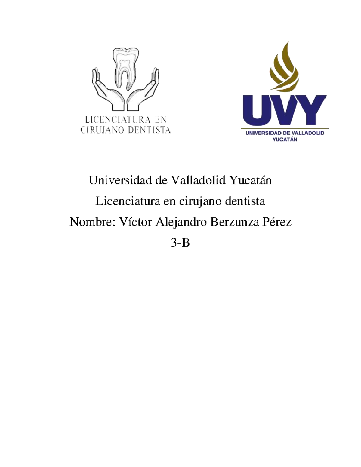 Anomalías dentales patología - Universidad de Valladolid Yucatán ...
