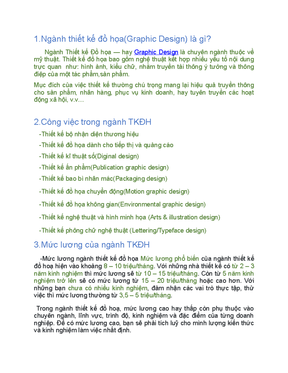 Ngành TKDH là gì - 1ành thiết kế đồ họa(Graphic Design) là gì? Ngành ...