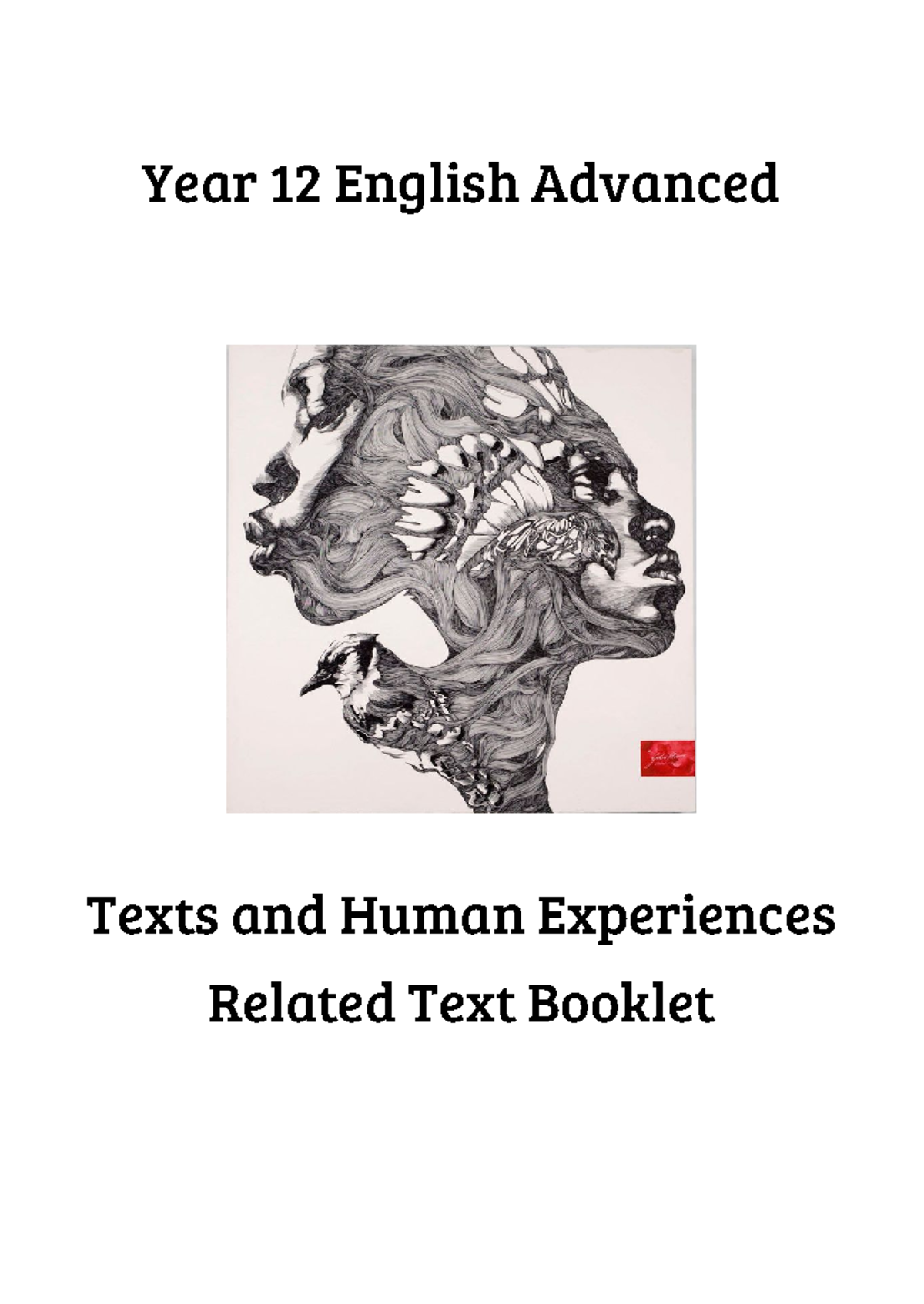 Advanced Related TEXT Booklet 2022 - Year 12 English Advanced Texts and ...