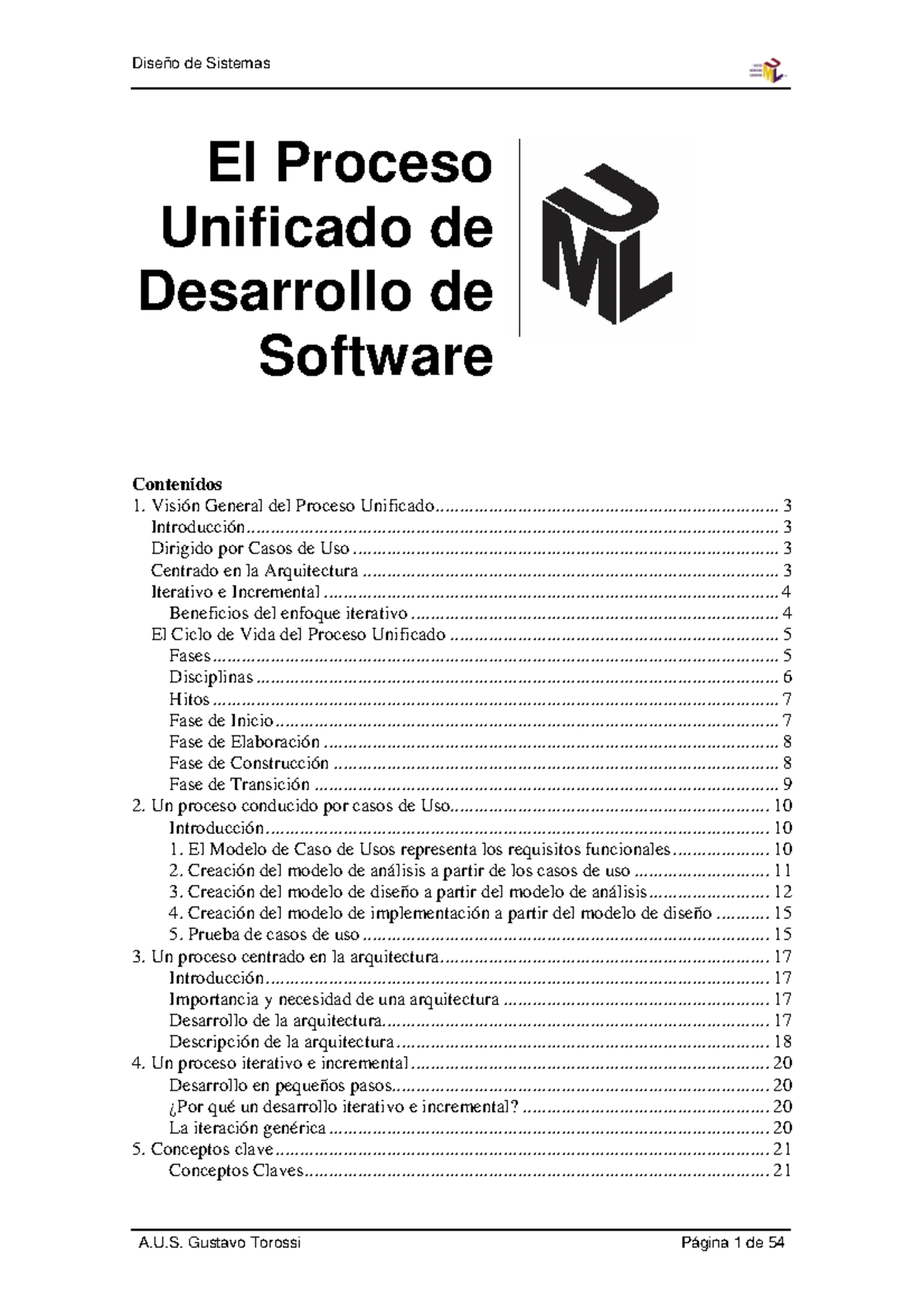 UML libro - El Proceso Unificado de Desarrollo de Software Visión ...