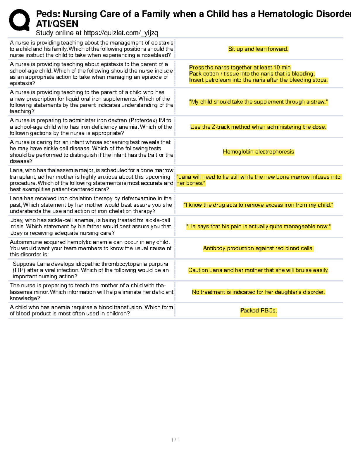 CH44-5 - hhhuuu - Peds: Nursing Care of a Family when a Child has a ...