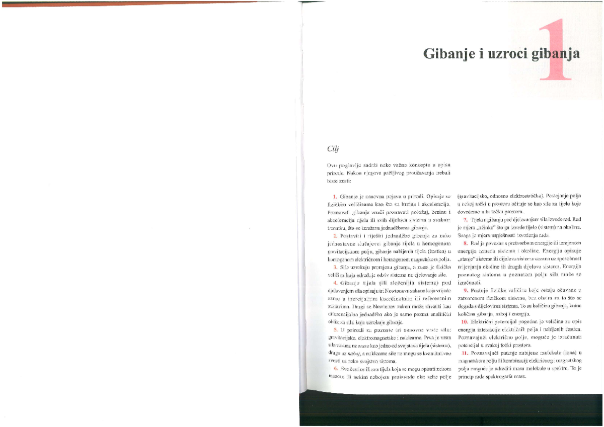 Gibanje U Fizici - Filozofija Politike I - Studocu