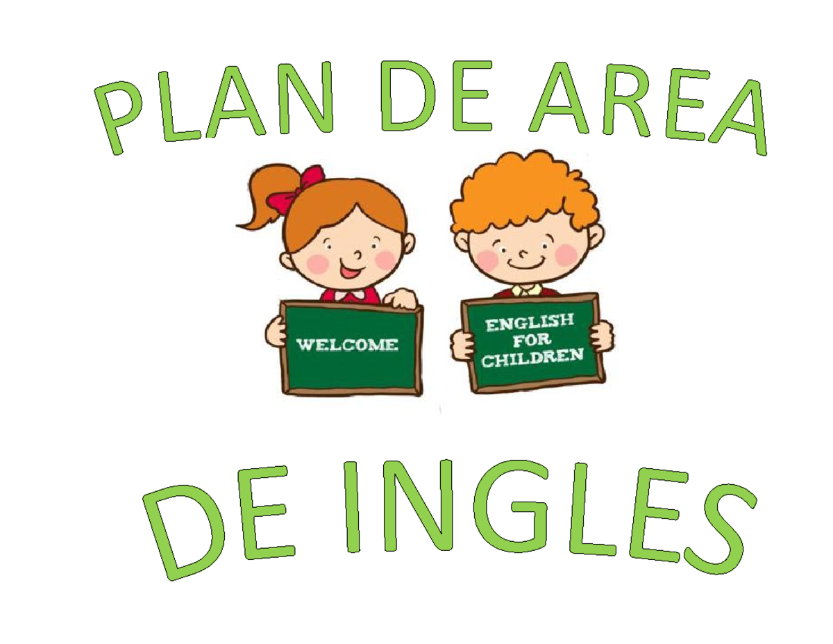 PLAN DE Ingles - trabajo para estudiantes de primaria. - PLAN DE AREA ...