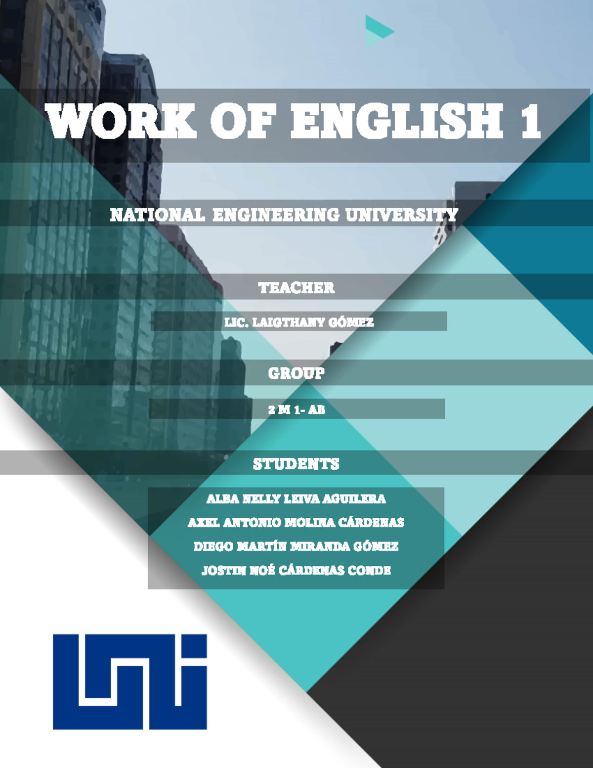 Definition - Concepto de definición - WORK OF ENGLISH 1 NATIONAL ...