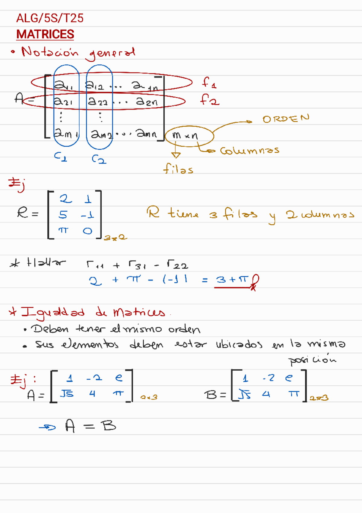 ALG-5S-T25- Matrices - marmamreamre - MATRICES Notacion general an 212 ...