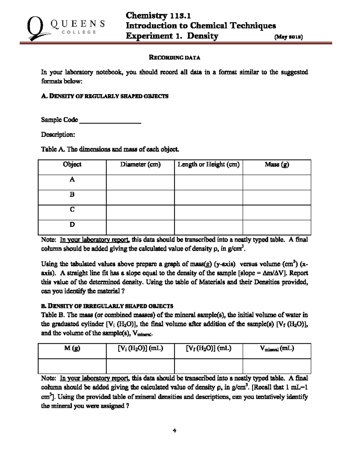 4 - lab 1 - CHEM 1131 - Studocu