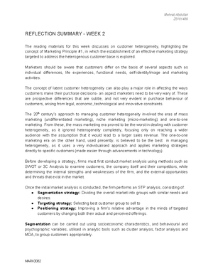 MARK3082 Assessment Handbook T3 - UNSW Business School Management and ...