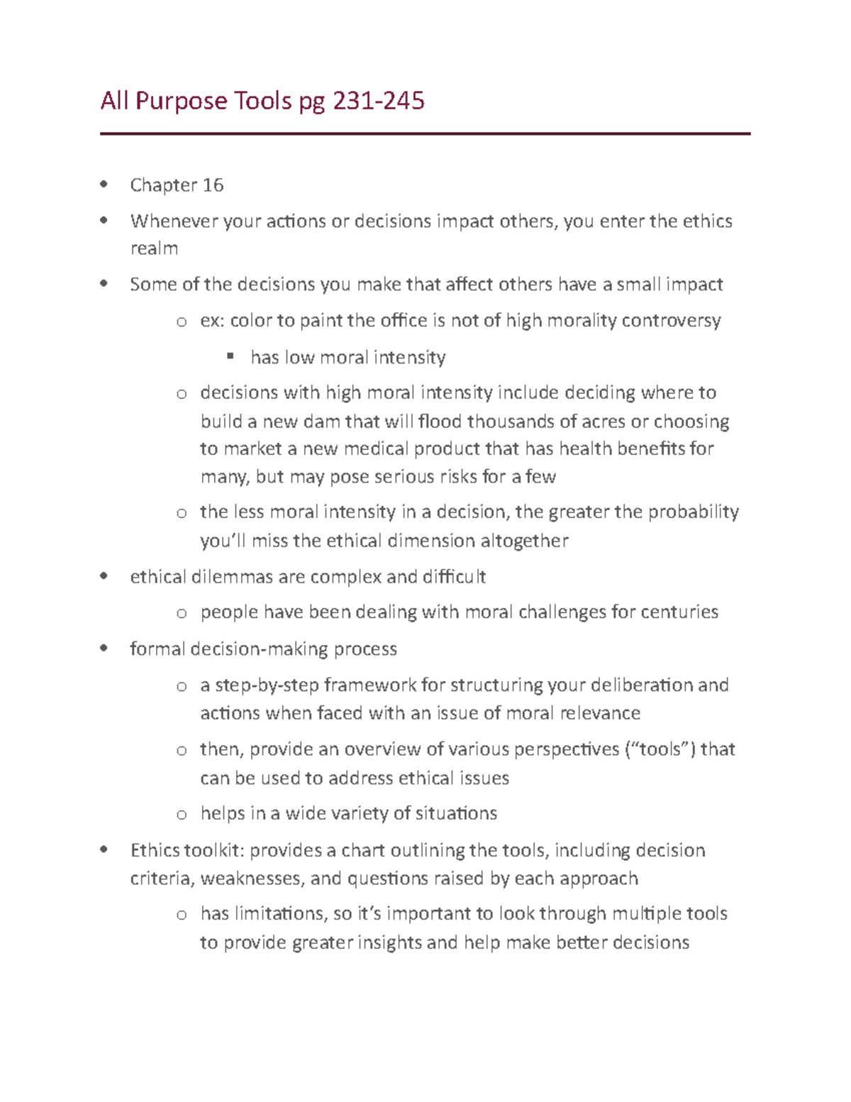 All Purpose Tools pg 231-145 - All Purpose Tools pg 231- Chapter 16 ...