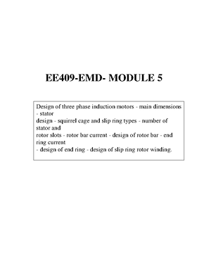 EE409 EMD Module 5 PART2 - Rotor Bar Current: Bar current in the rotor ...