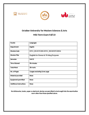 Ms. Bisma Saleem. OET Letter Assessment (15) - Dr Elsworth General ...