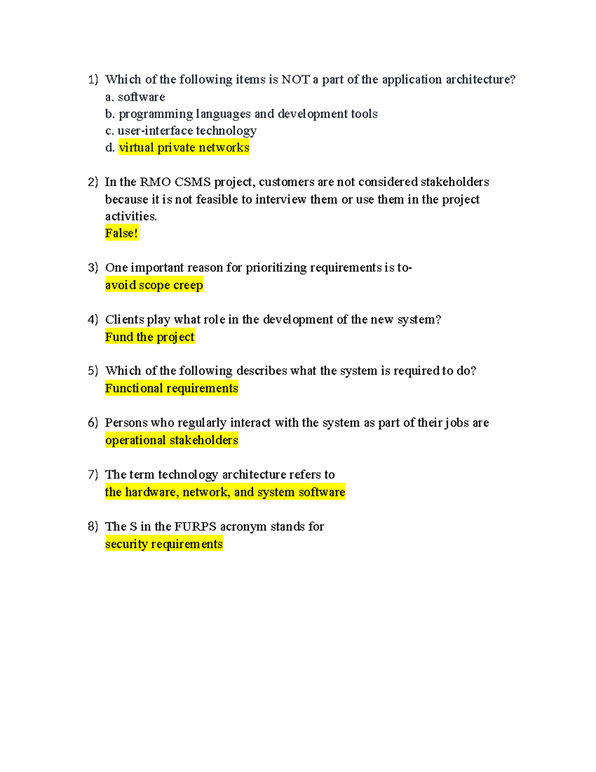 Quiz 3 - Programming quiz 3 - Which of the following items is NOT a ...