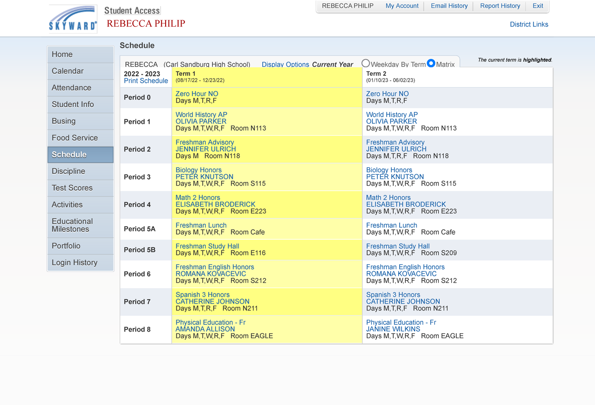 Student Access Schedule - HomeHome CalendarCalendar ...
