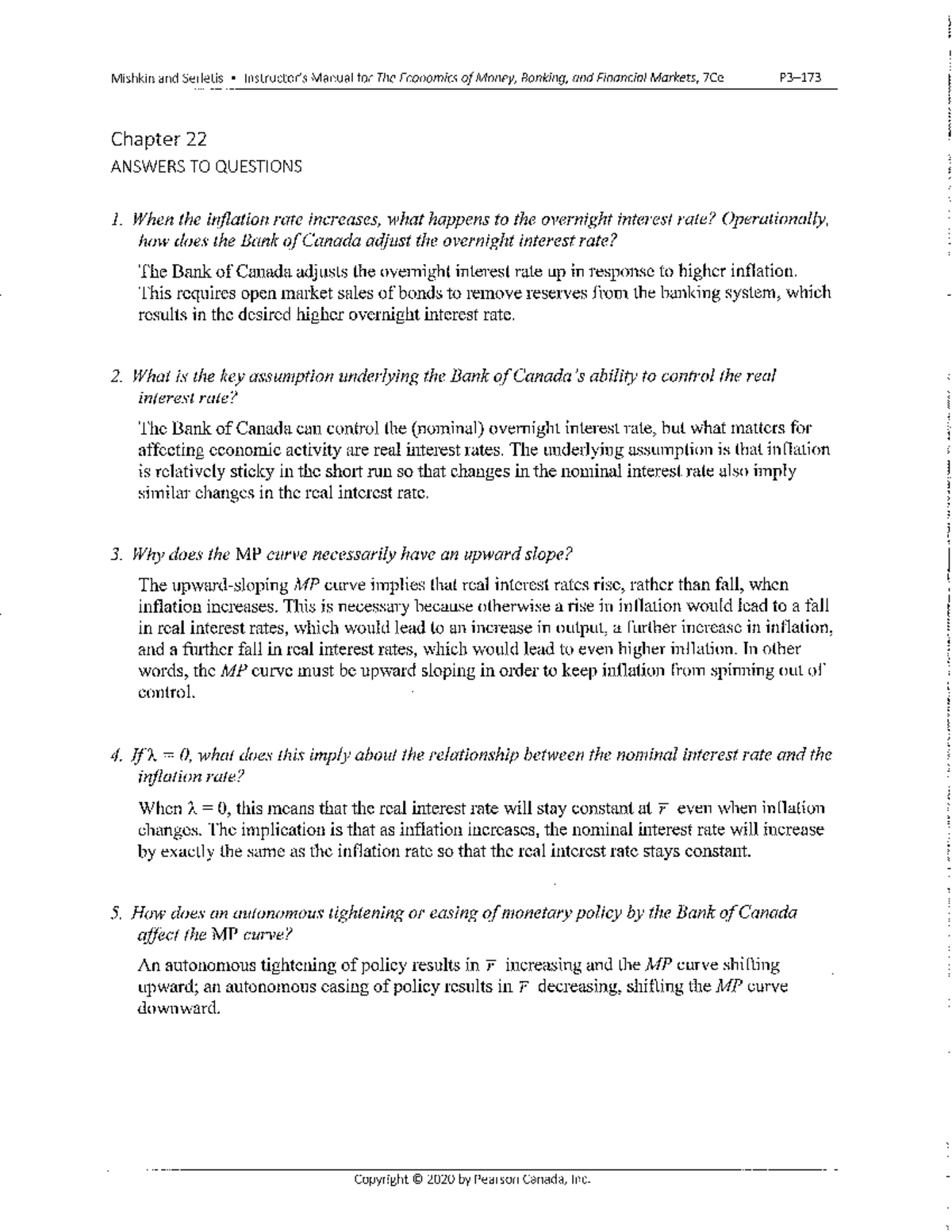 Chapter 22 Solutions - Ap/Econ 3440 - Studocu