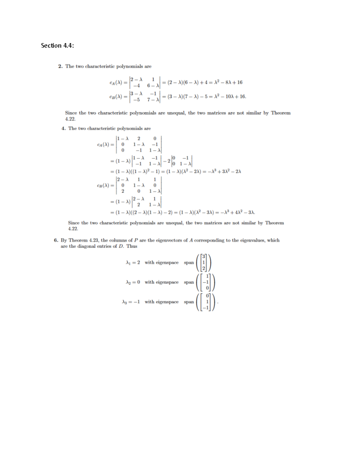HW9 - Solutions to HW 9. - 1016 331 - Section 4: Section 6. - Studocu