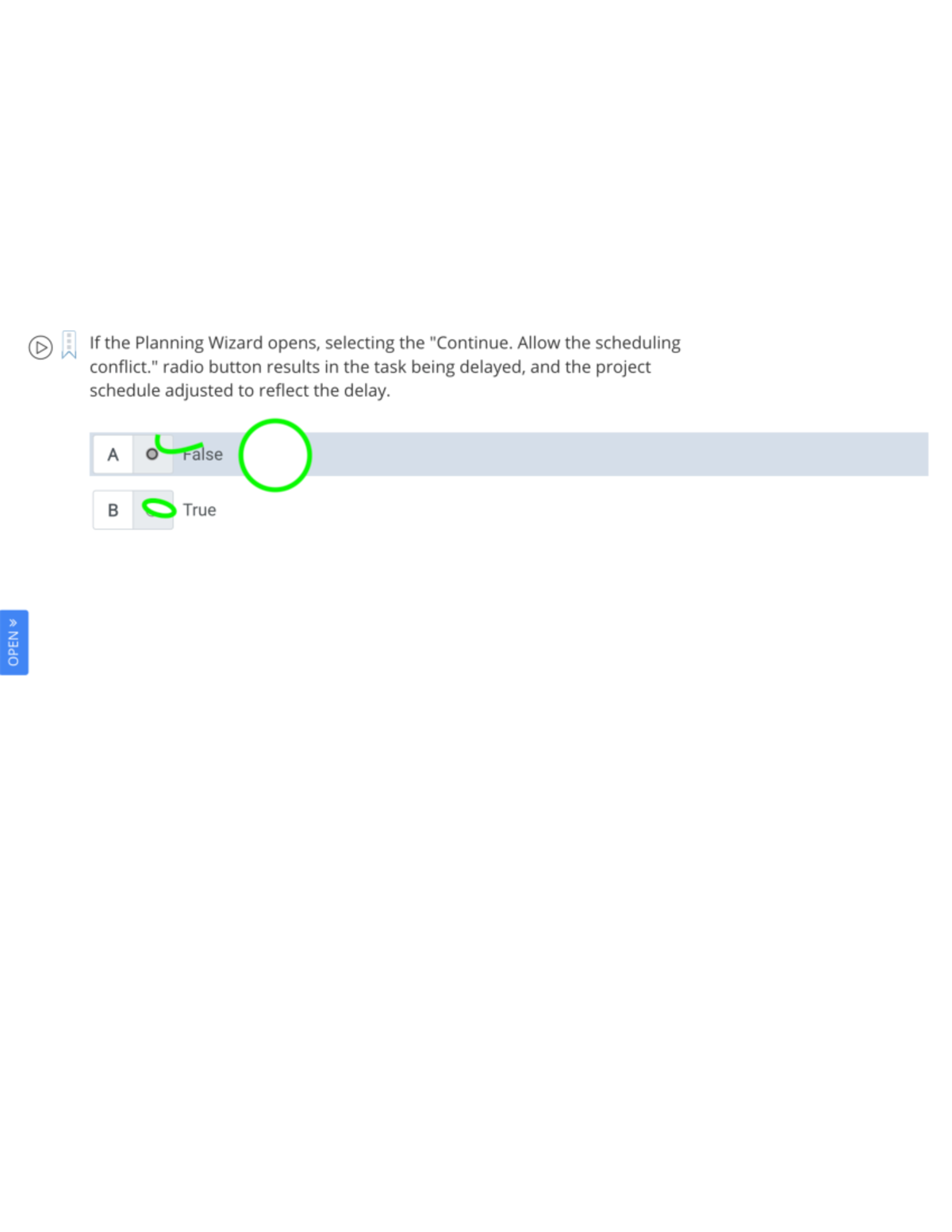 Quiz 2 - sdsdsdsd - D If the Planning Wizard opens, selecting the Allow ...