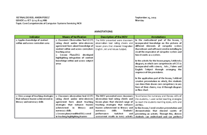 TRF-10 - Teacher Reflection formTeacher Reflection Form Teacher ...