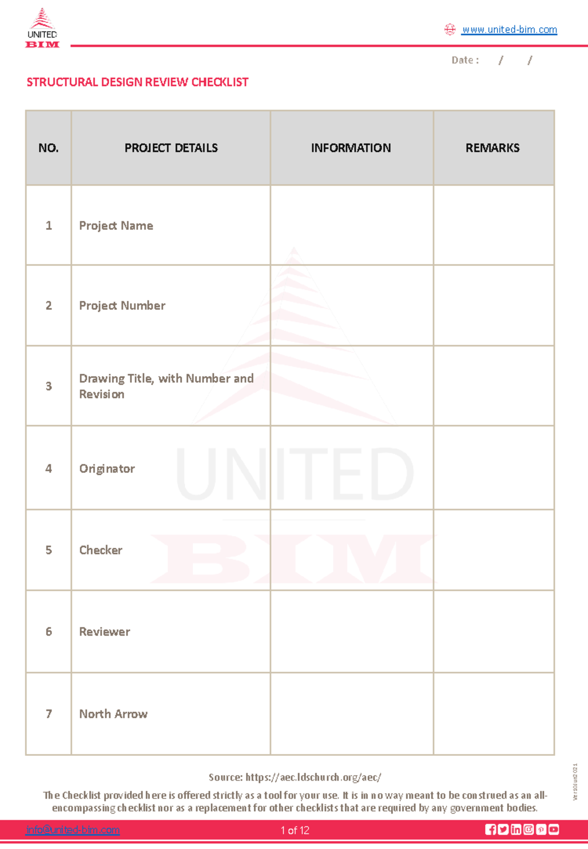 Structural-Design-Review-Checklist Ver10June - The Checklist provided ...