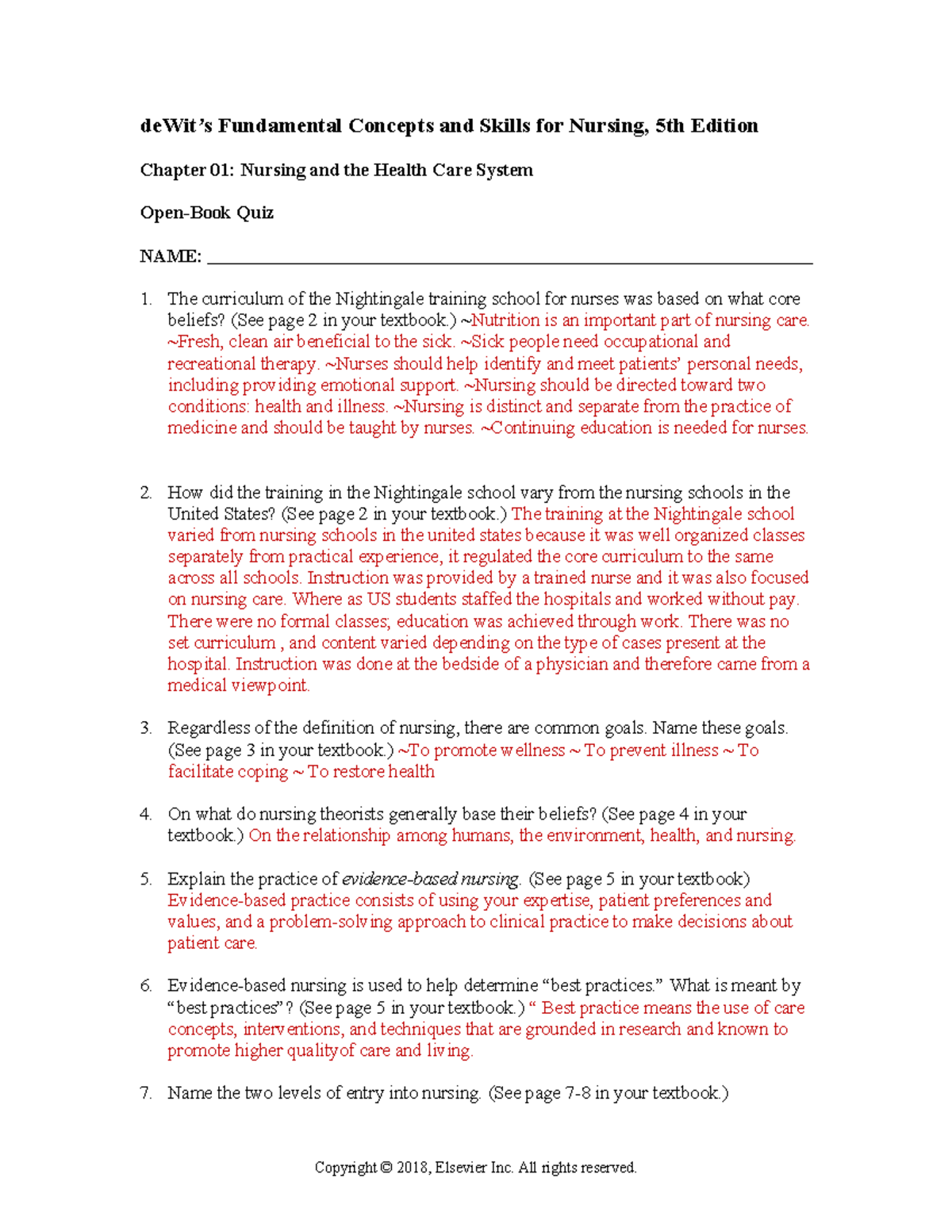 Chapter 1 open book study guide. done - deWit’s Fundamental Concepts ...