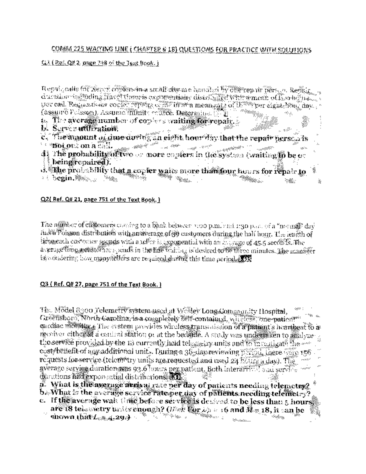 Chapter # 18- Practice Problems WITH Solutions - COMM 225 - Studocu