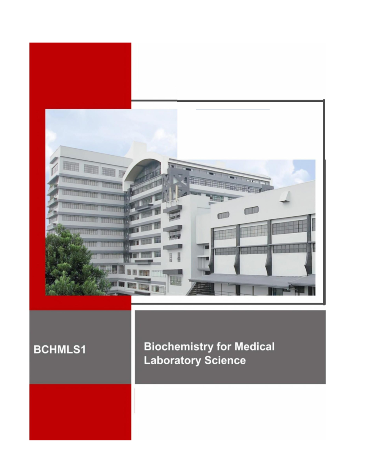 Bchmls 1-v - Module - UNIVERSITY OF Baguio SCHOOL OF NATURAL SCIENCES ...