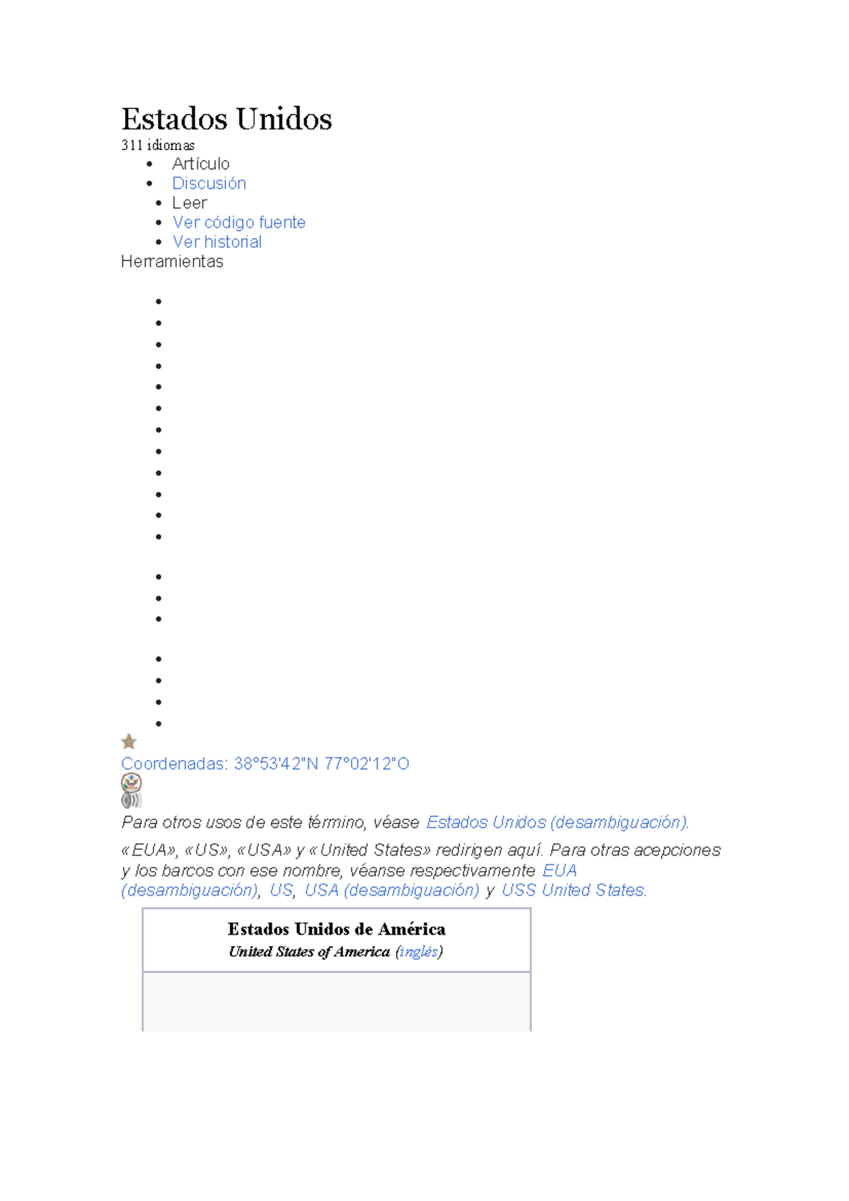 Conquista del Petén - nvbnv - Estados Unidos 311 idiomas Artículo ...