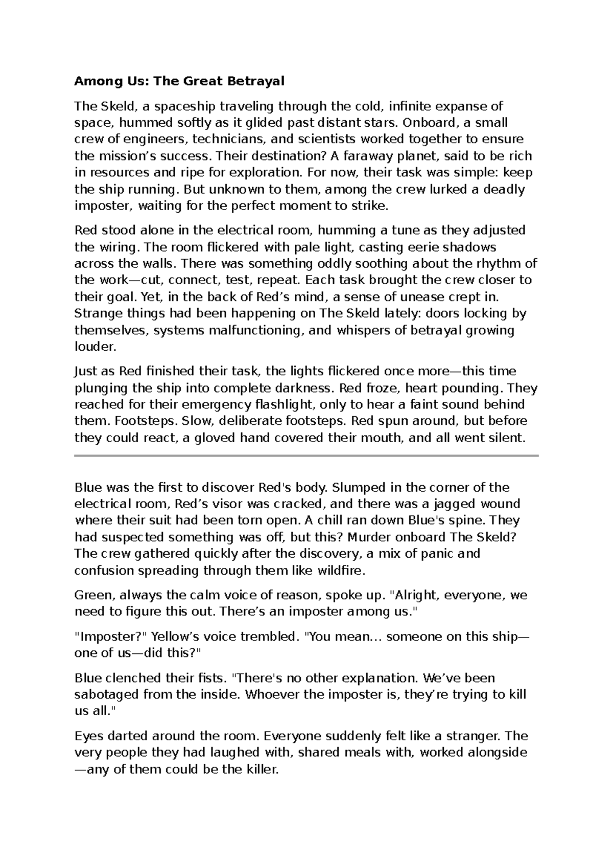 Among Us - Amogus characters make me feel unwise - Among Us: The Great ...