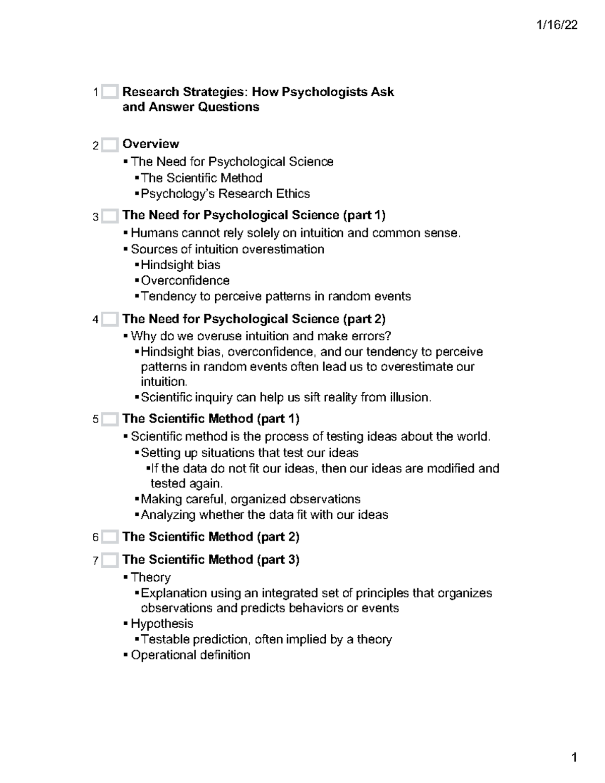 Myers 12emods lectureslides mod02 - 1/16/ 1 Research Strategies: How ...