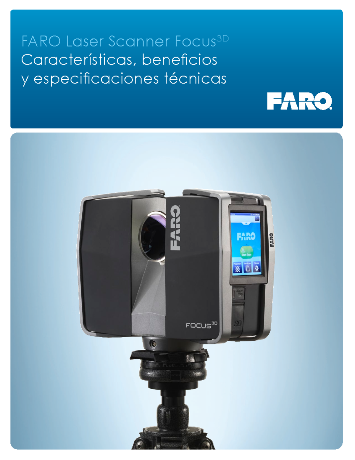 FARO Focus 3D-S SPA - FARO Laser Scanner Focus Características ...