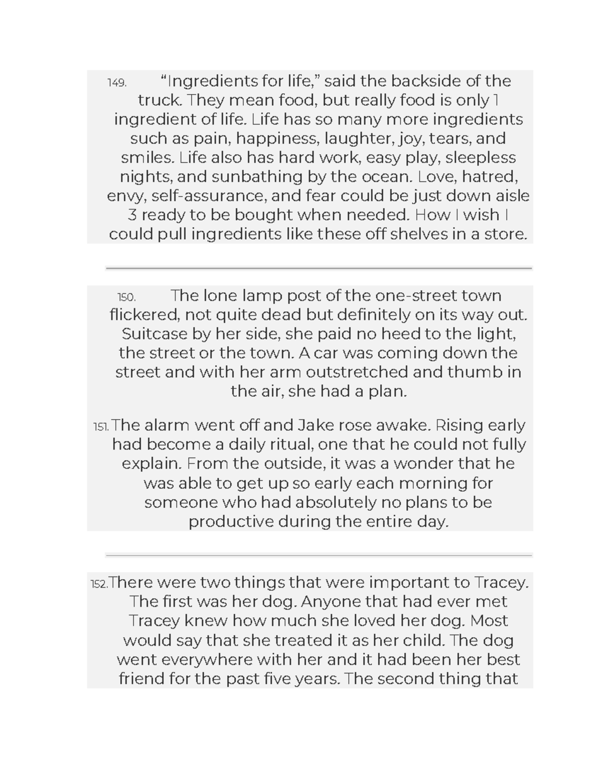 She has seen this scene before-45 - “Ingredients for life,” said the ...