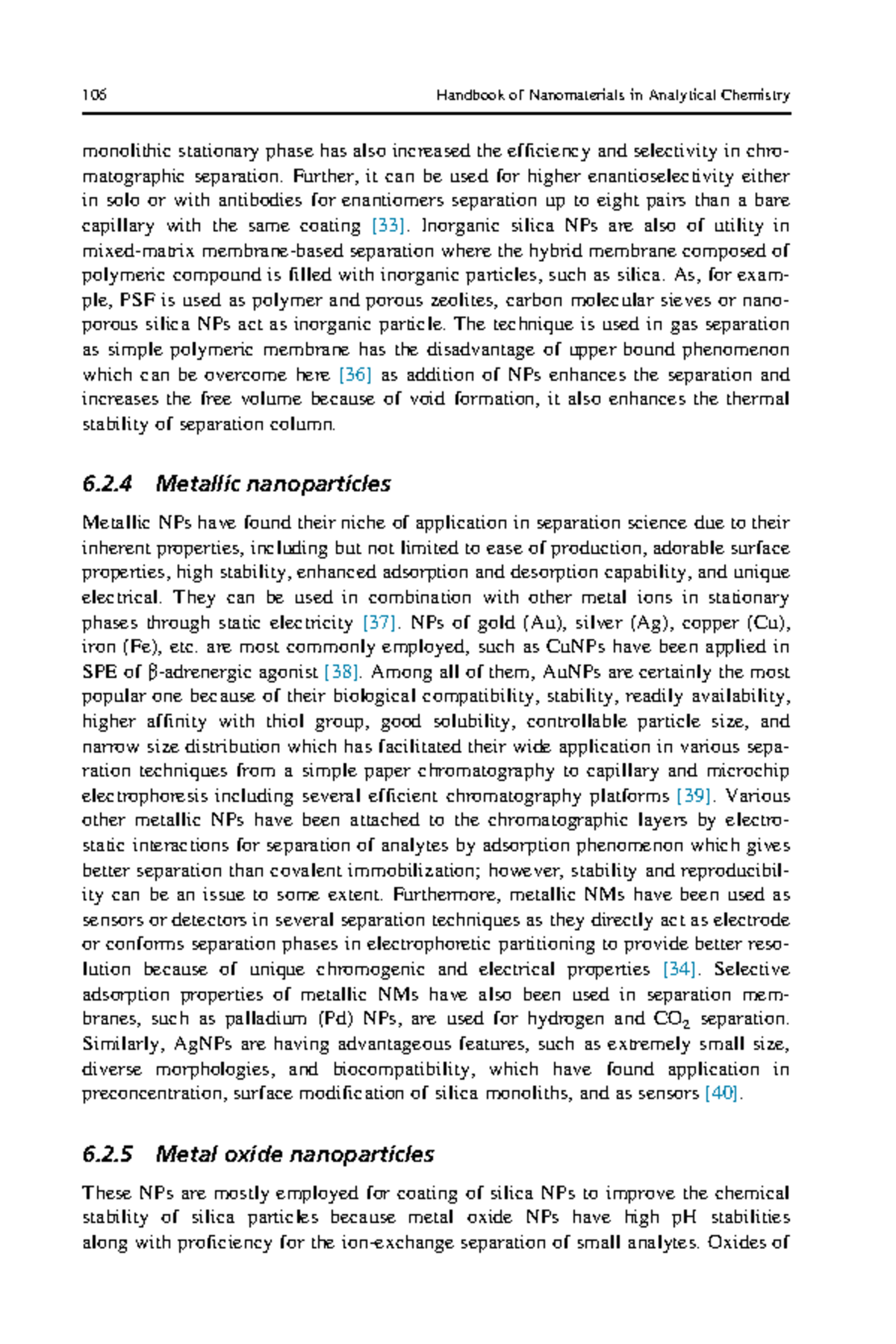 Handbook of nanomaterials in analytical chemistry modern trends in analysis 39 - monolithic ...