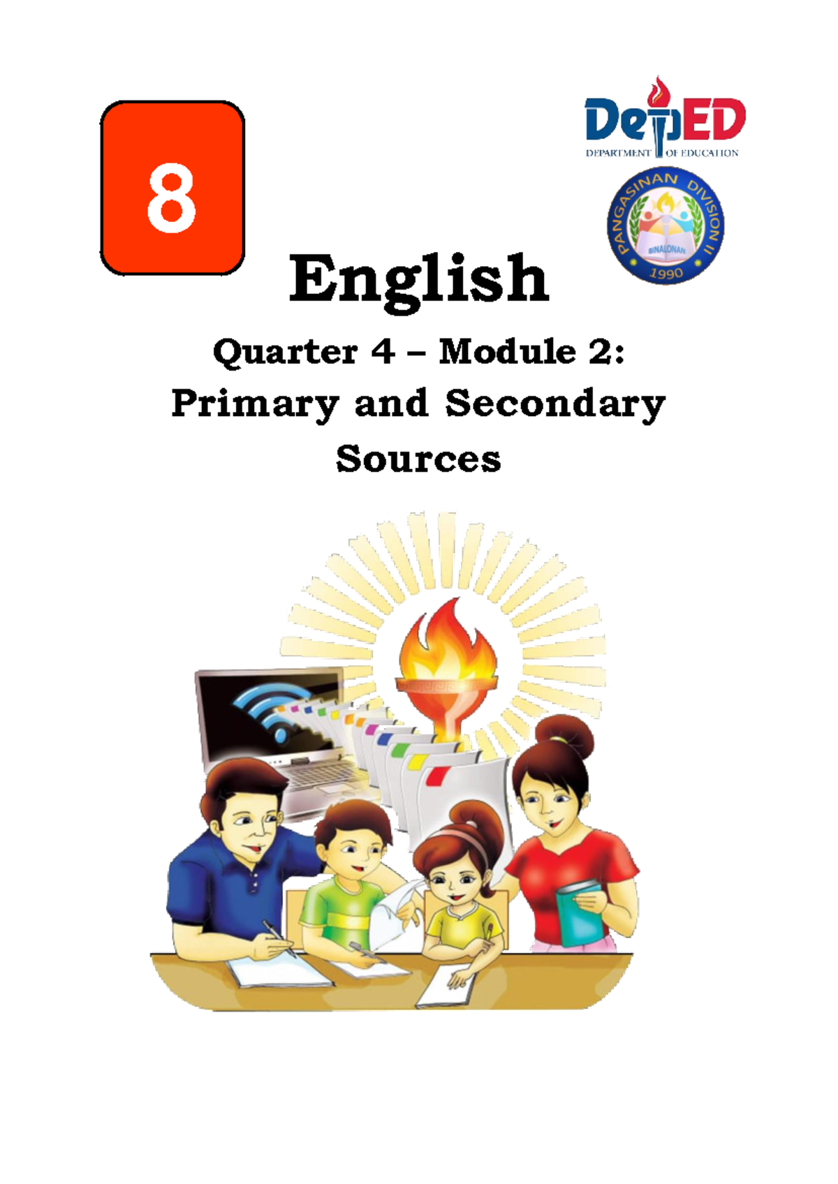 ENG-G8 Q4 Module 2 - English Quarter 4 – Module 2: Primary and ...
